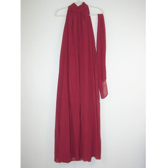 Love Is Real Couture | Dresses | Last Two Elegant Halter Maxi Dress Red ...
